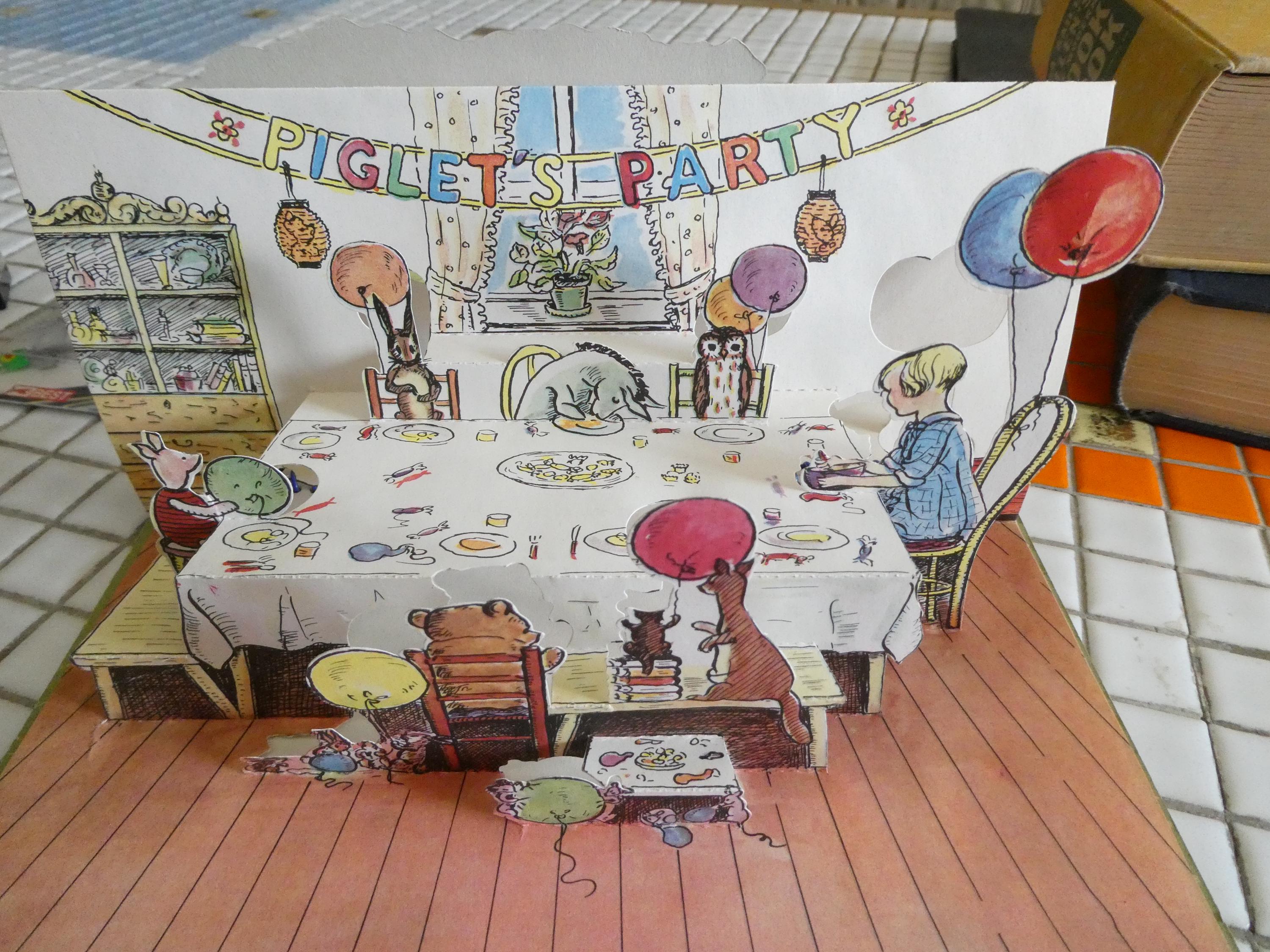 Winnie the Pooh Spiral Bound and the Bees With 4 Pop-ups Full Color Hardcover Edition Published ...