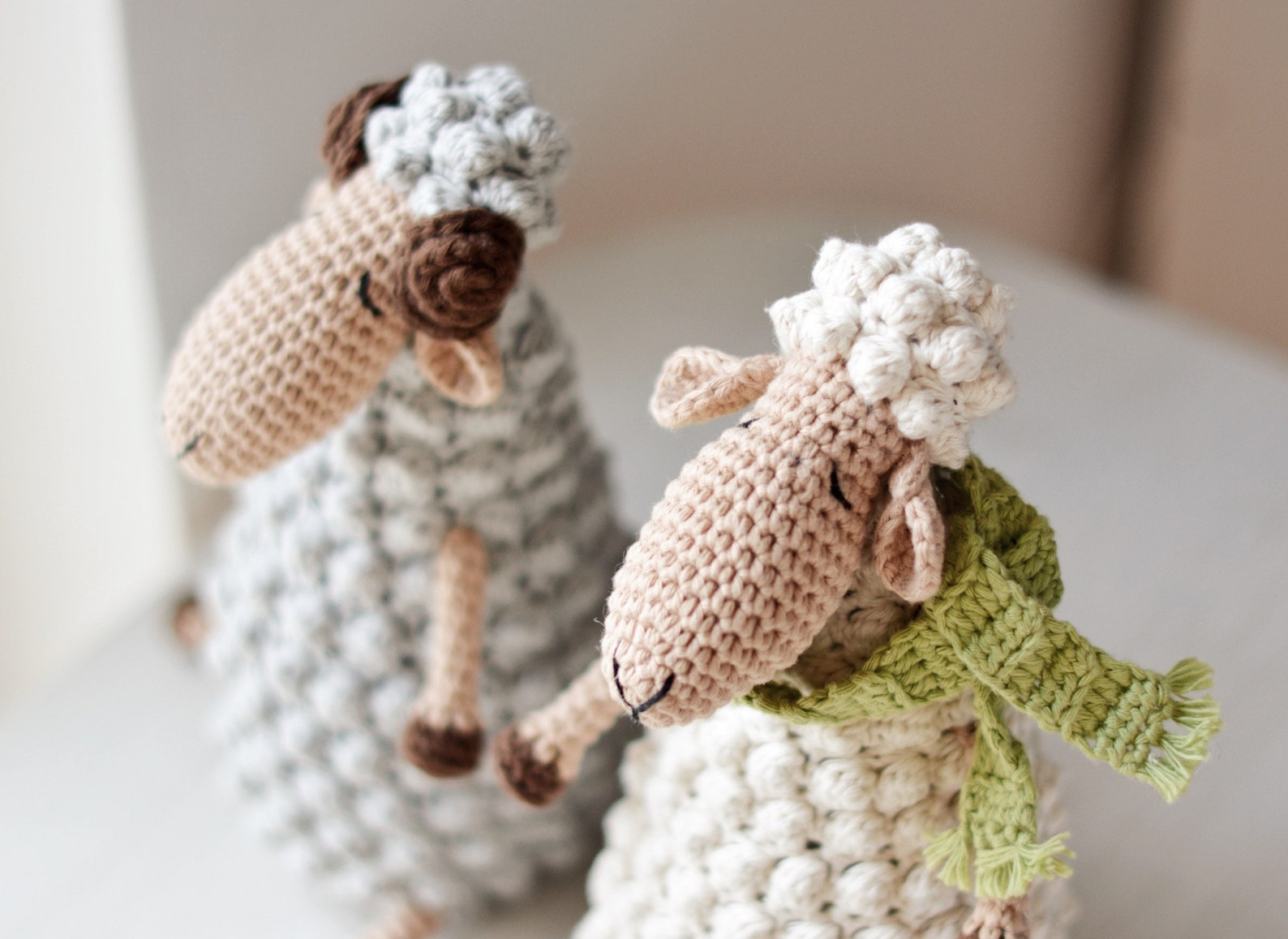 Easter Sheep Crochet Pattern Crochet Ram and Sheep Stuffed - Etsy Canada