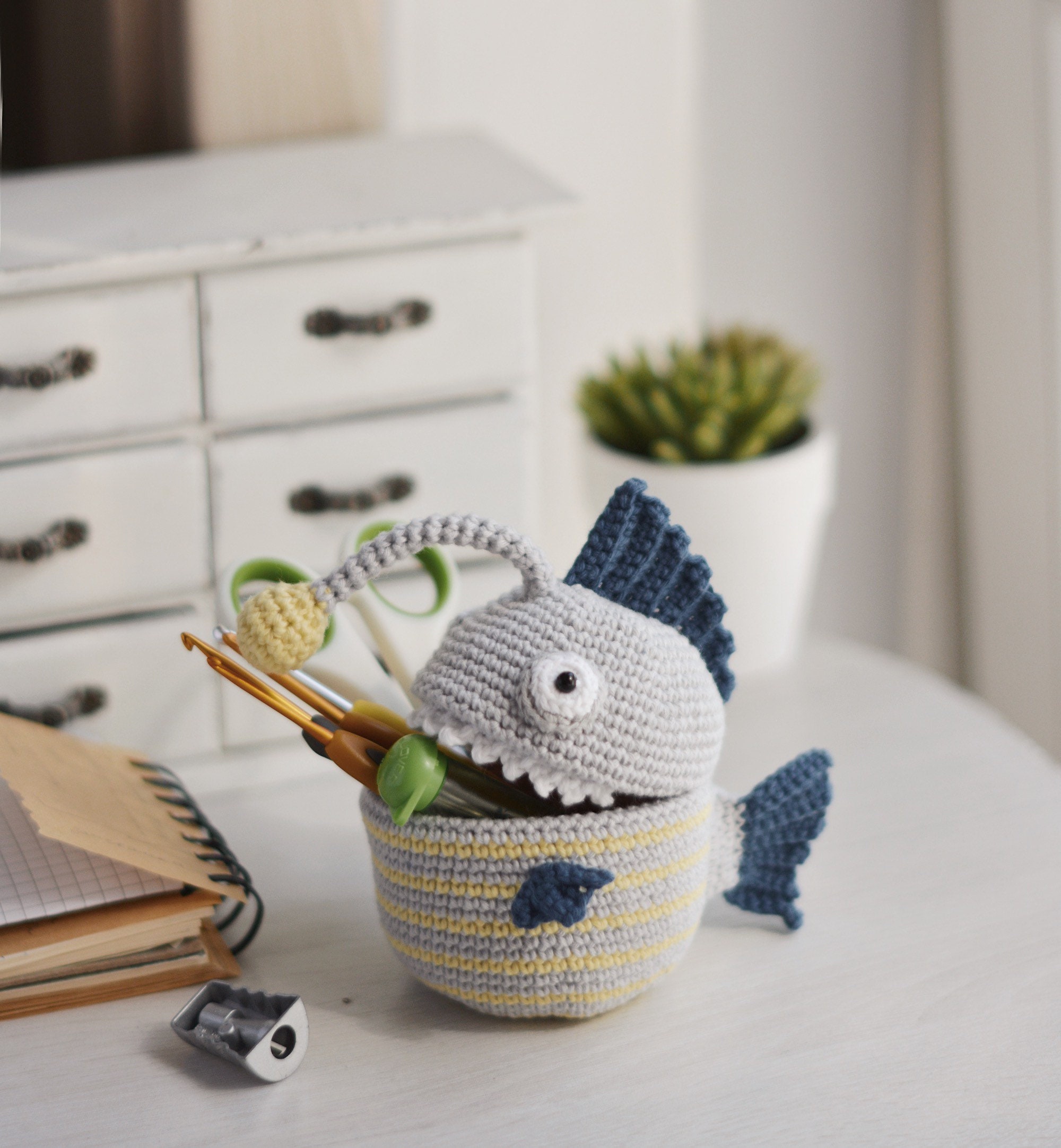 Anglerfish & Angelfish Crochet Pattern Crochet Fish Pattern - Etsy Canada