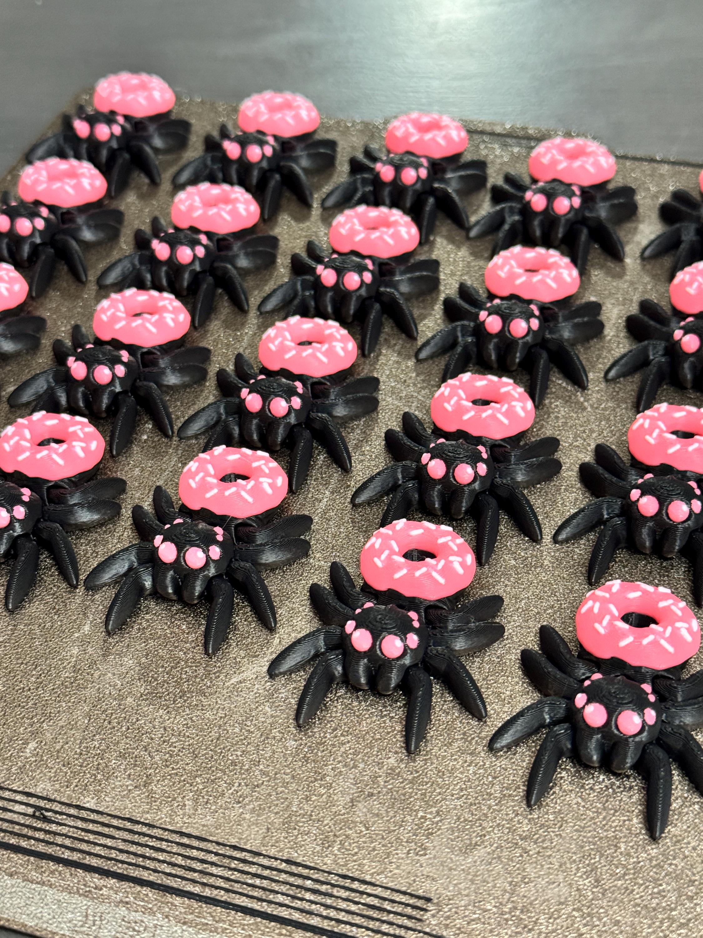 Mini Articulated Spiders Flexi Fidget - Etsy