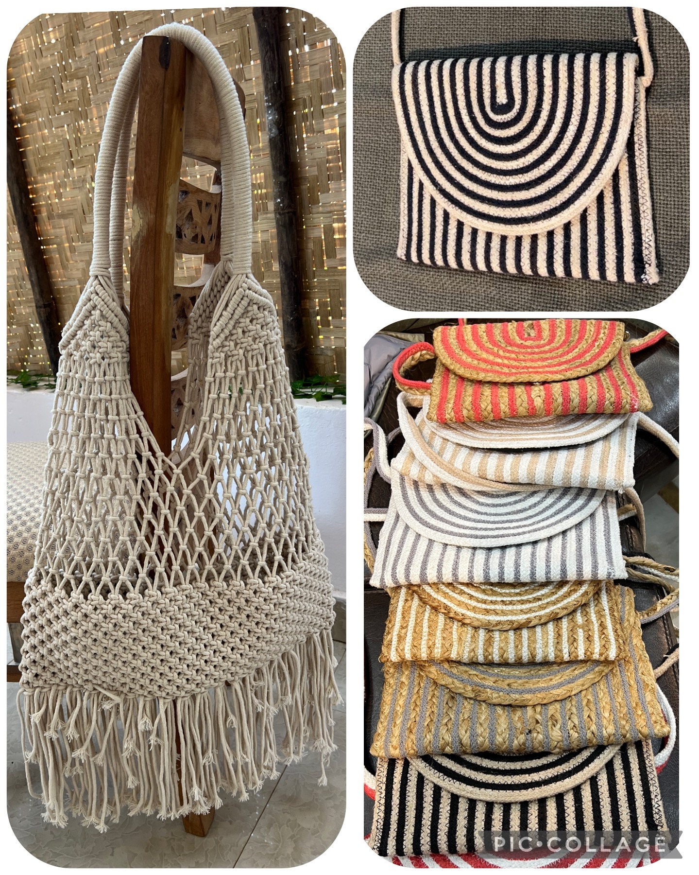 Macrame Beach Bag - Etsy