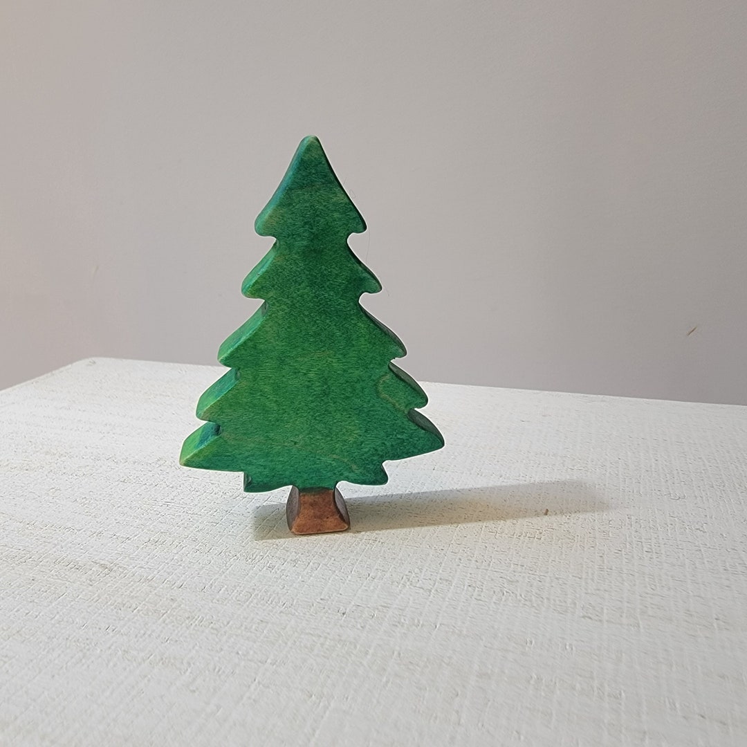 Wooden Pine Tree, Handmade Imaginative Play for Boy Girl, Wooden ...