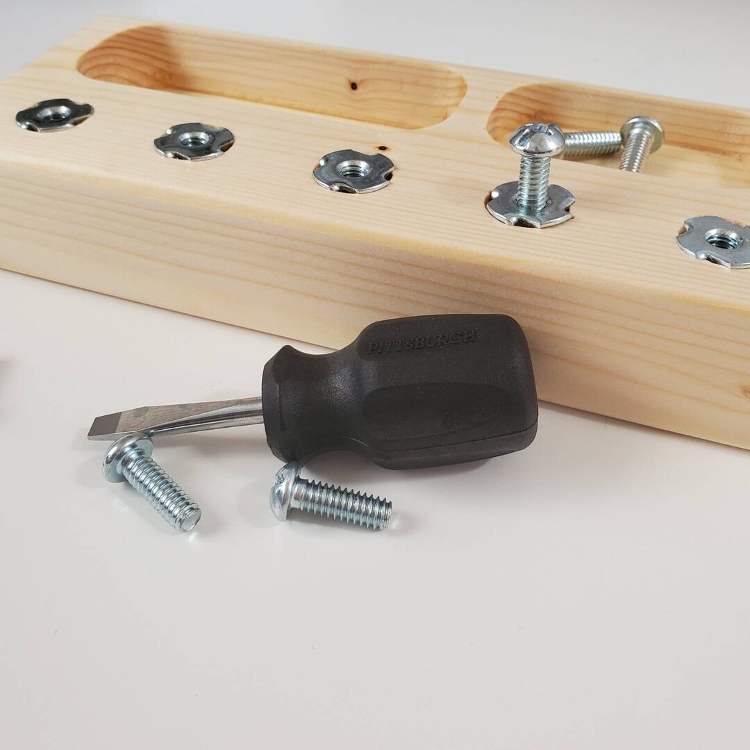 Tool Set for Kids, Preschool Gift, Practical Life Set, Screwdriver Toy ...