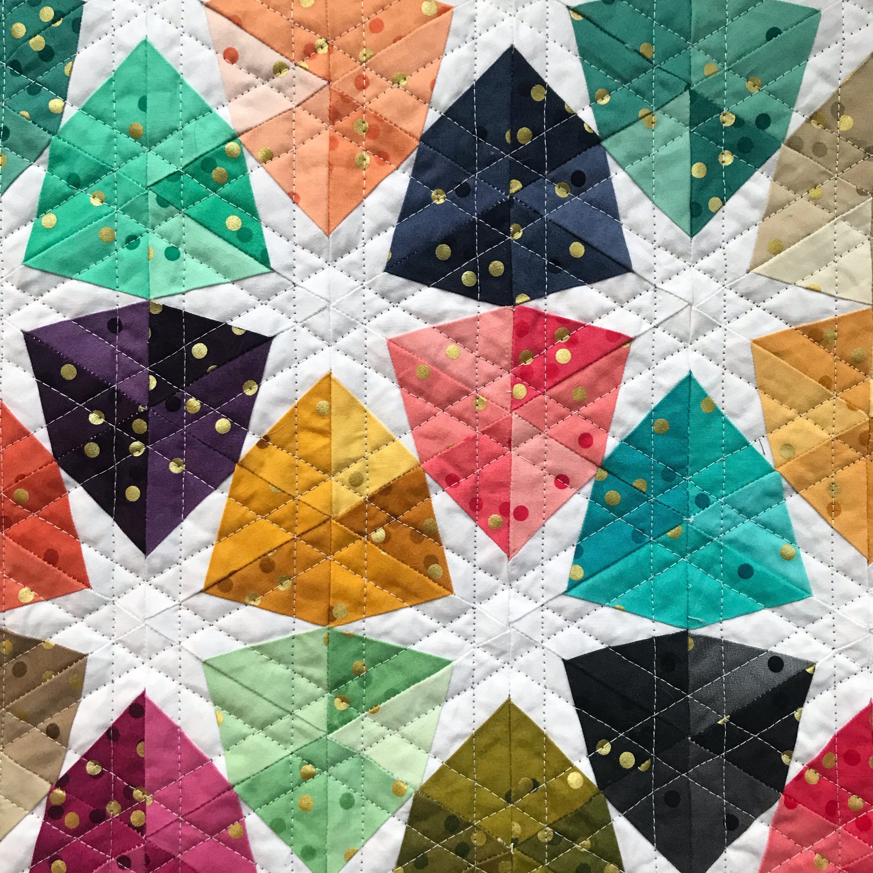 Modern Constellations Quilt Handmade by the Quilty Architect - Etsy