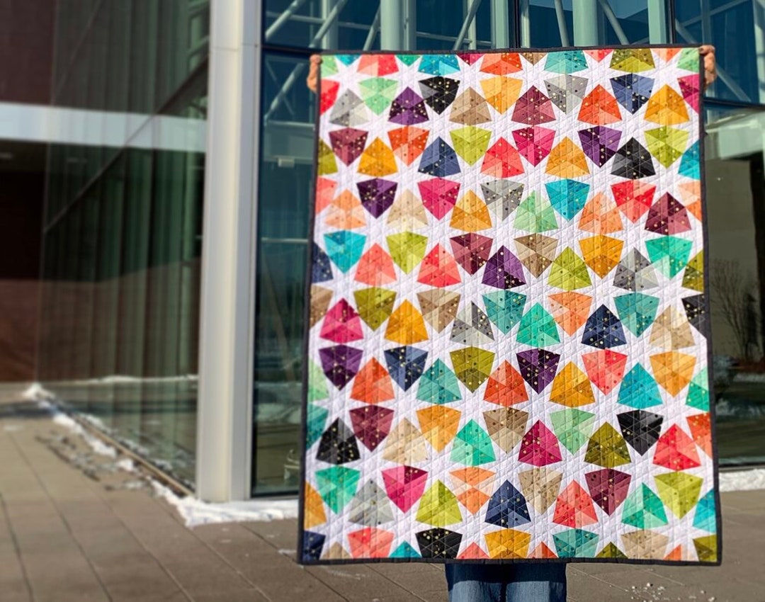 Modern Constellations Quilt Handmade by the Quilty Architect - Etsy