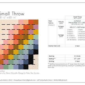 Glitch Mode A Quilt Pattern by Thequiltyarchitect - Etsy Australia