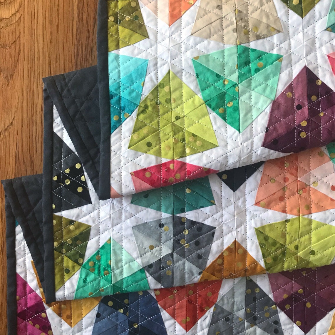 Modern Constellations Quilt Handmade by the Quilty Architect - Etsy
