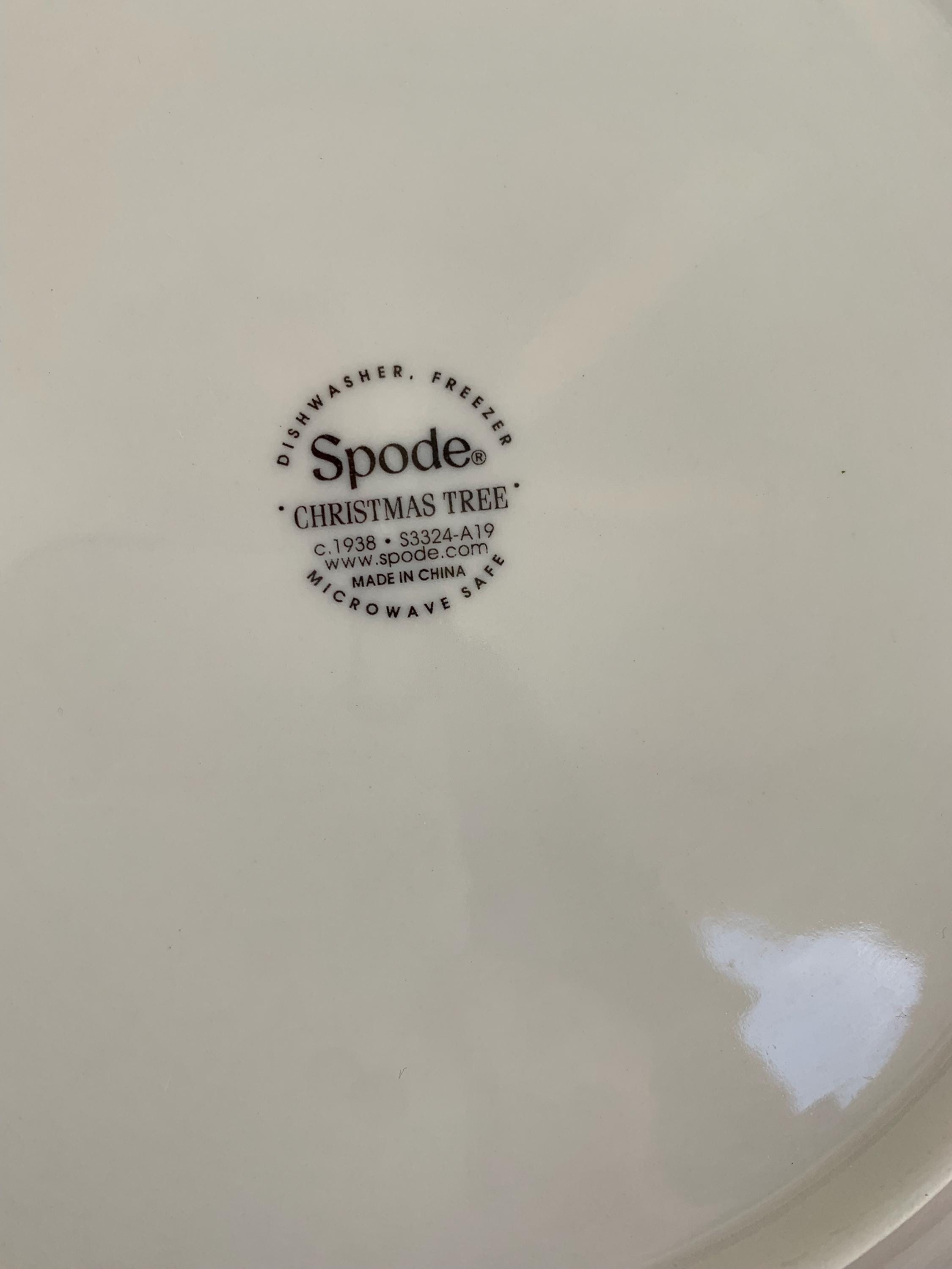 Set of 3 Vintage Spode Salad Plates - Etsy