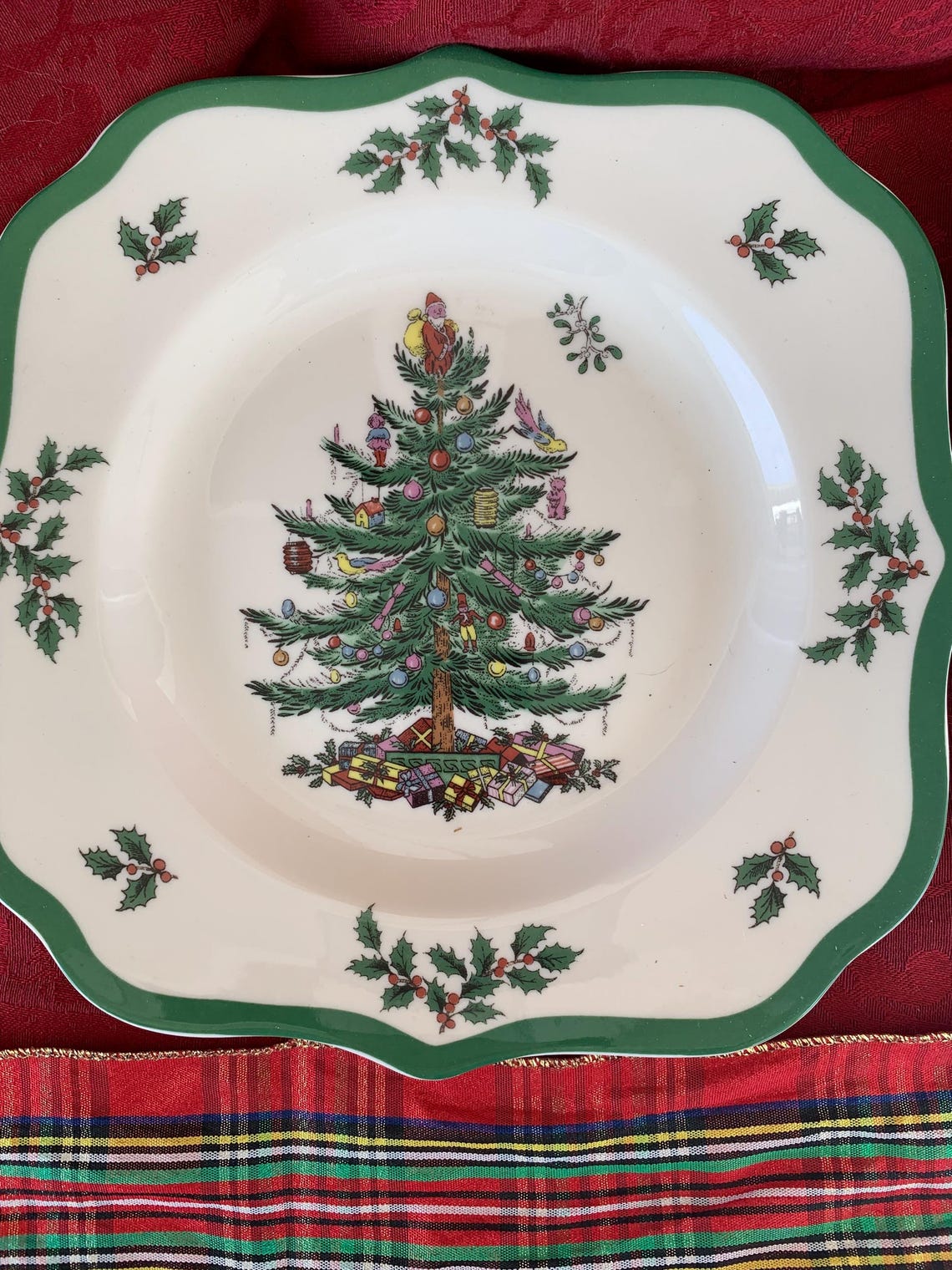 Set of 3 Vintage Spode Salad Plates - Etsy