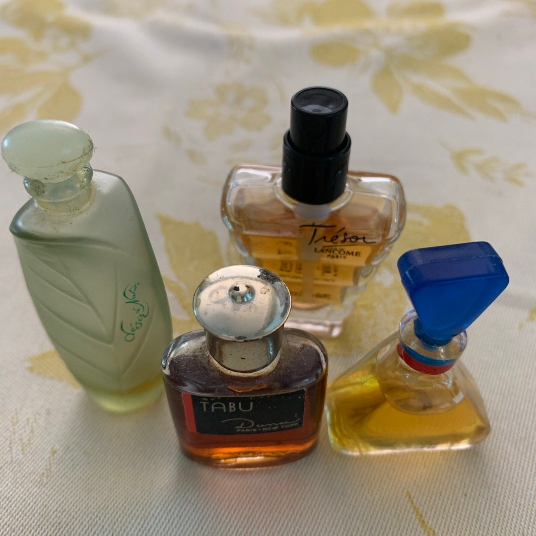 6 Vintage, Mini Perfume Bottles - Etsy