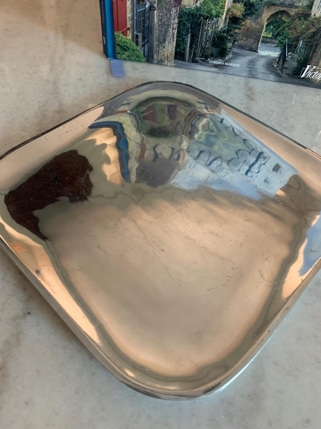 Silver Plate/metal NAMBE Seving Tray 555 1950’s - Etsy