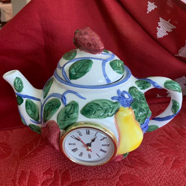 Teapot Wall Clock - Etsy