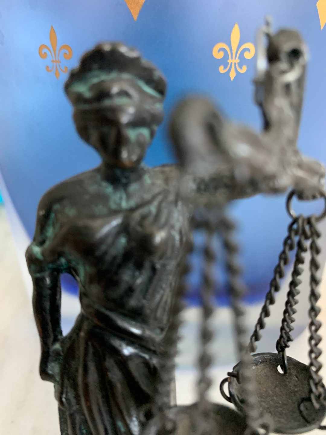 Bronze Statue Themis - Etsy