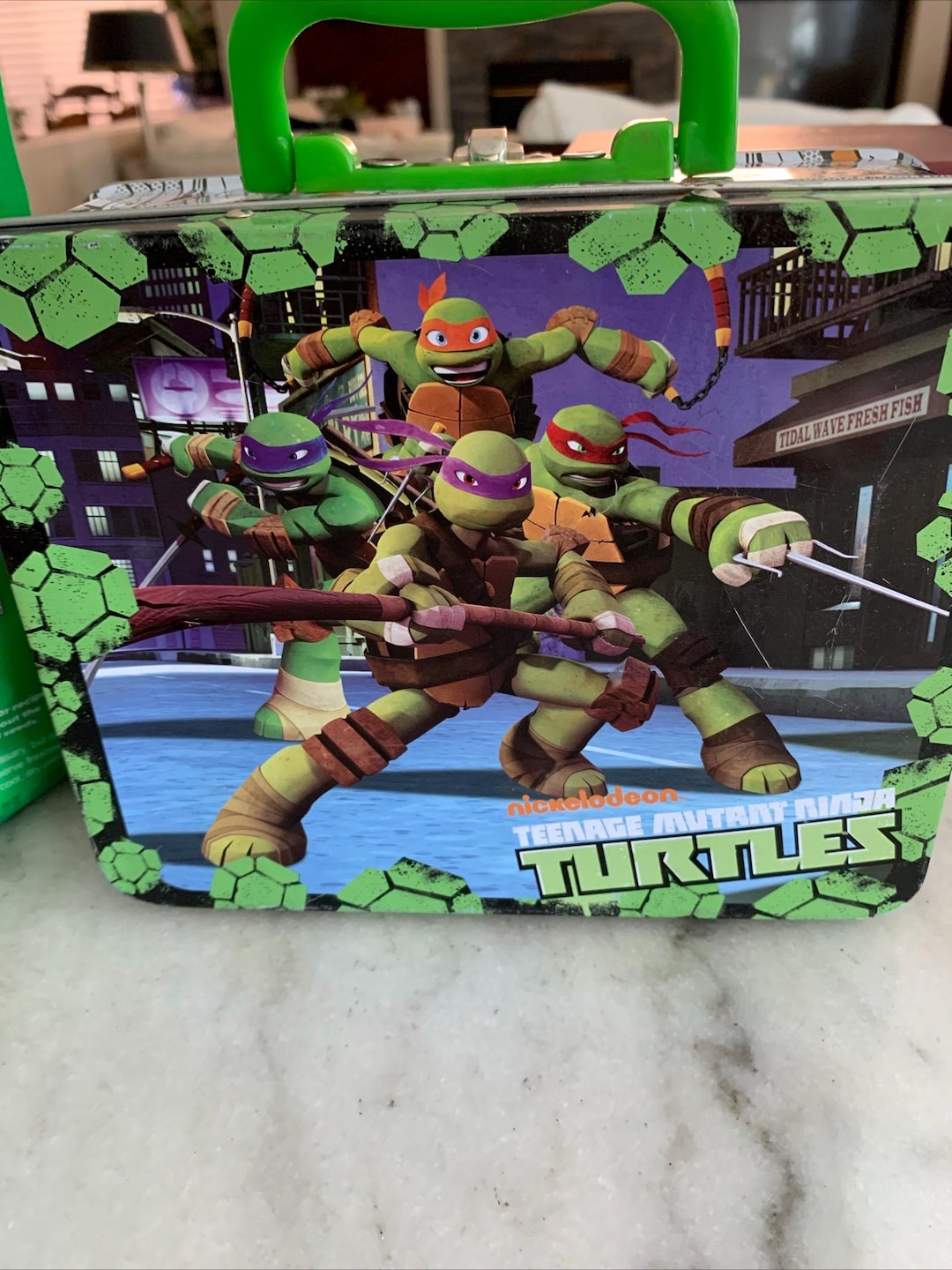 1 Nickelodeon, Teenage Mutant Ninja Turtles Lunchbox - Etsy