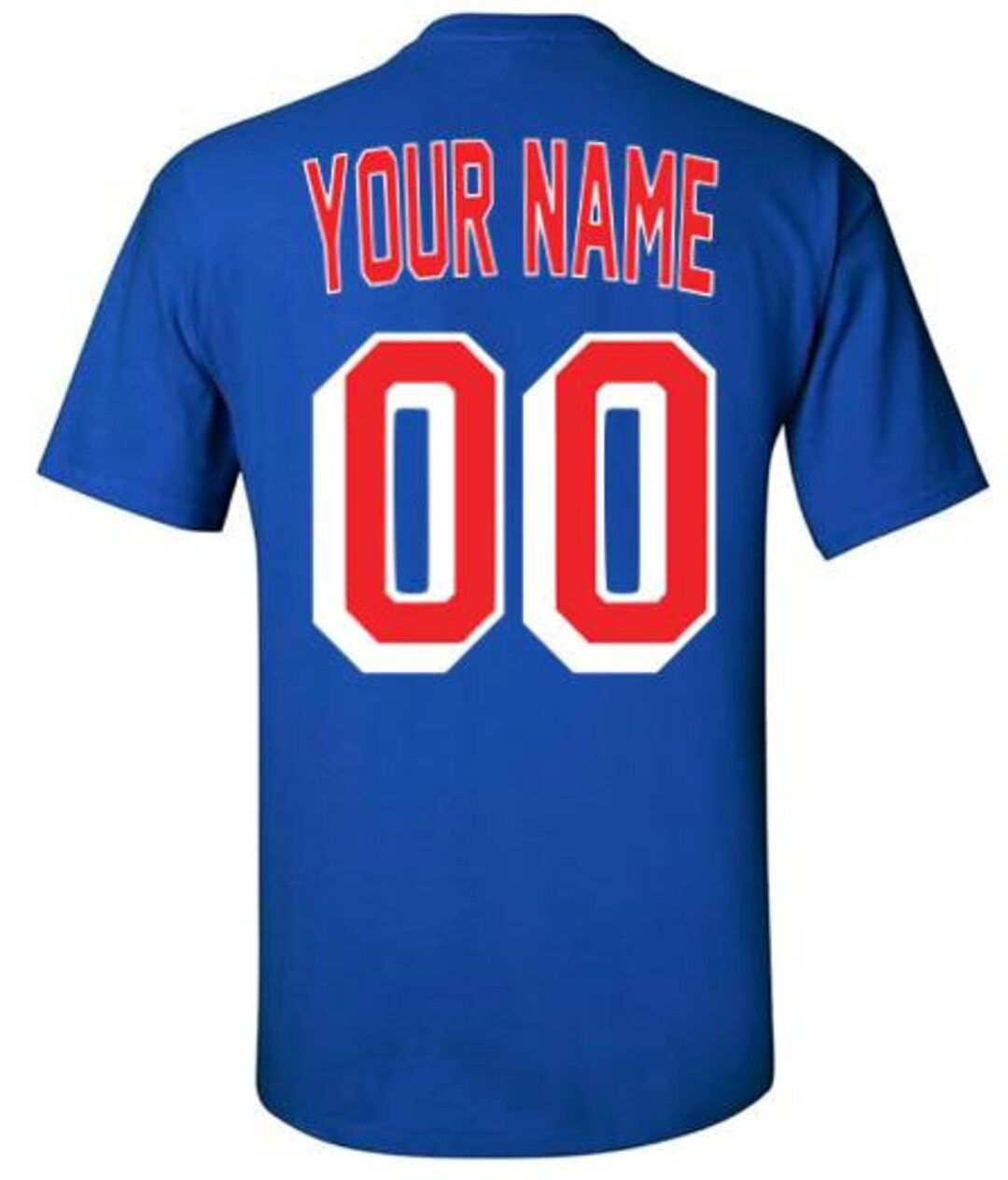 Custom RANGERS Jersey-like T-shirt - Etsy
