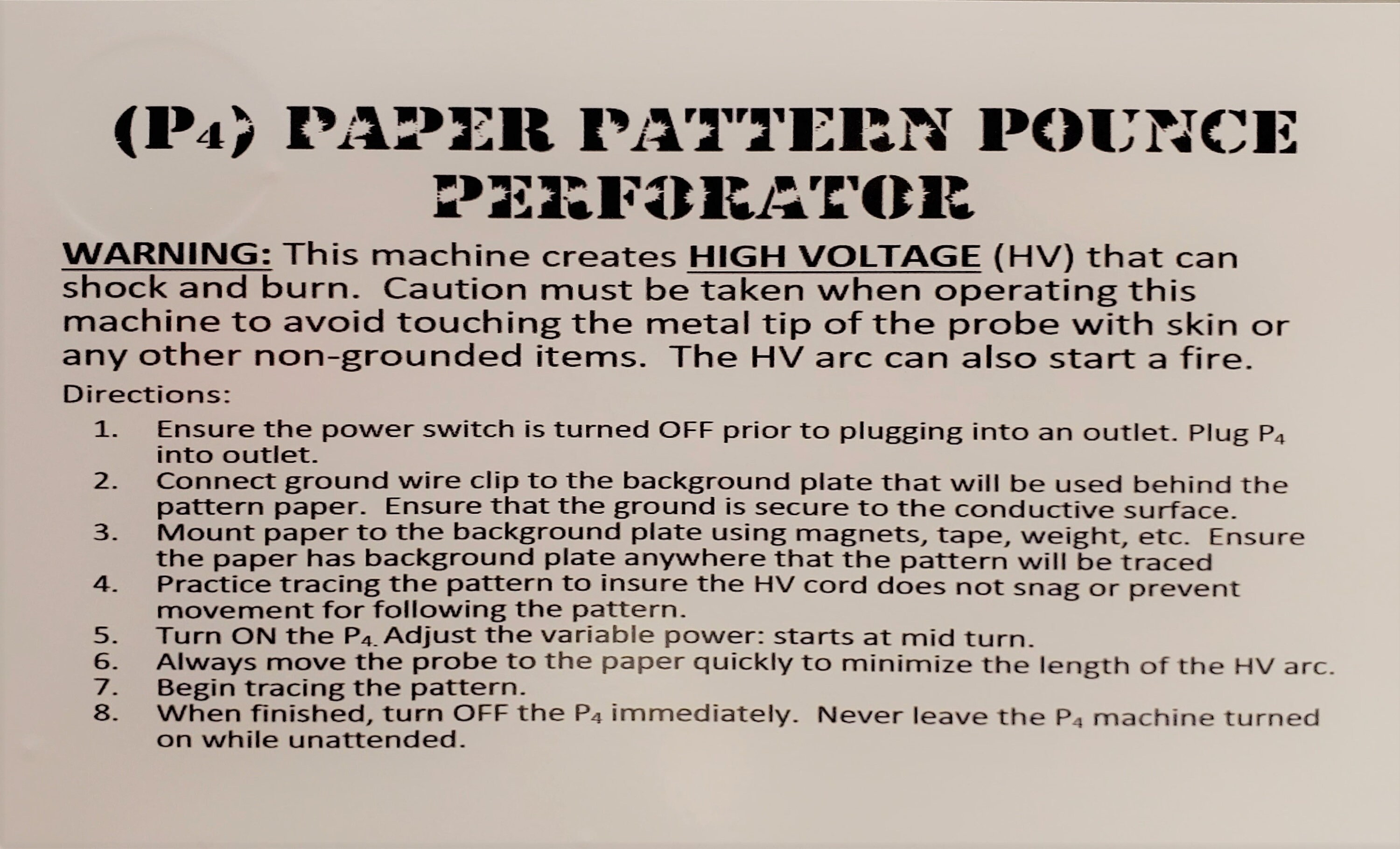 Electronic Pounce Machine Paper Perforator for Sign Makers / - Etsy
