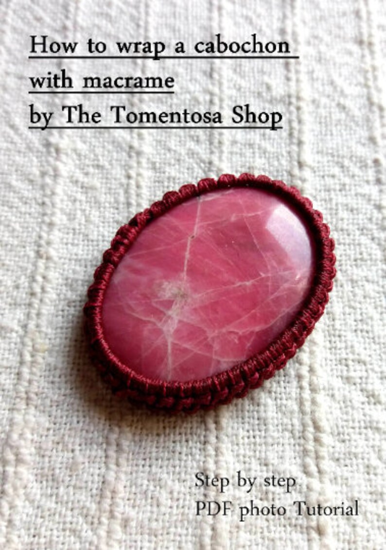 Macrame Tutorial, Micromacrame Pattern, Step by Step How to Wrap a ...