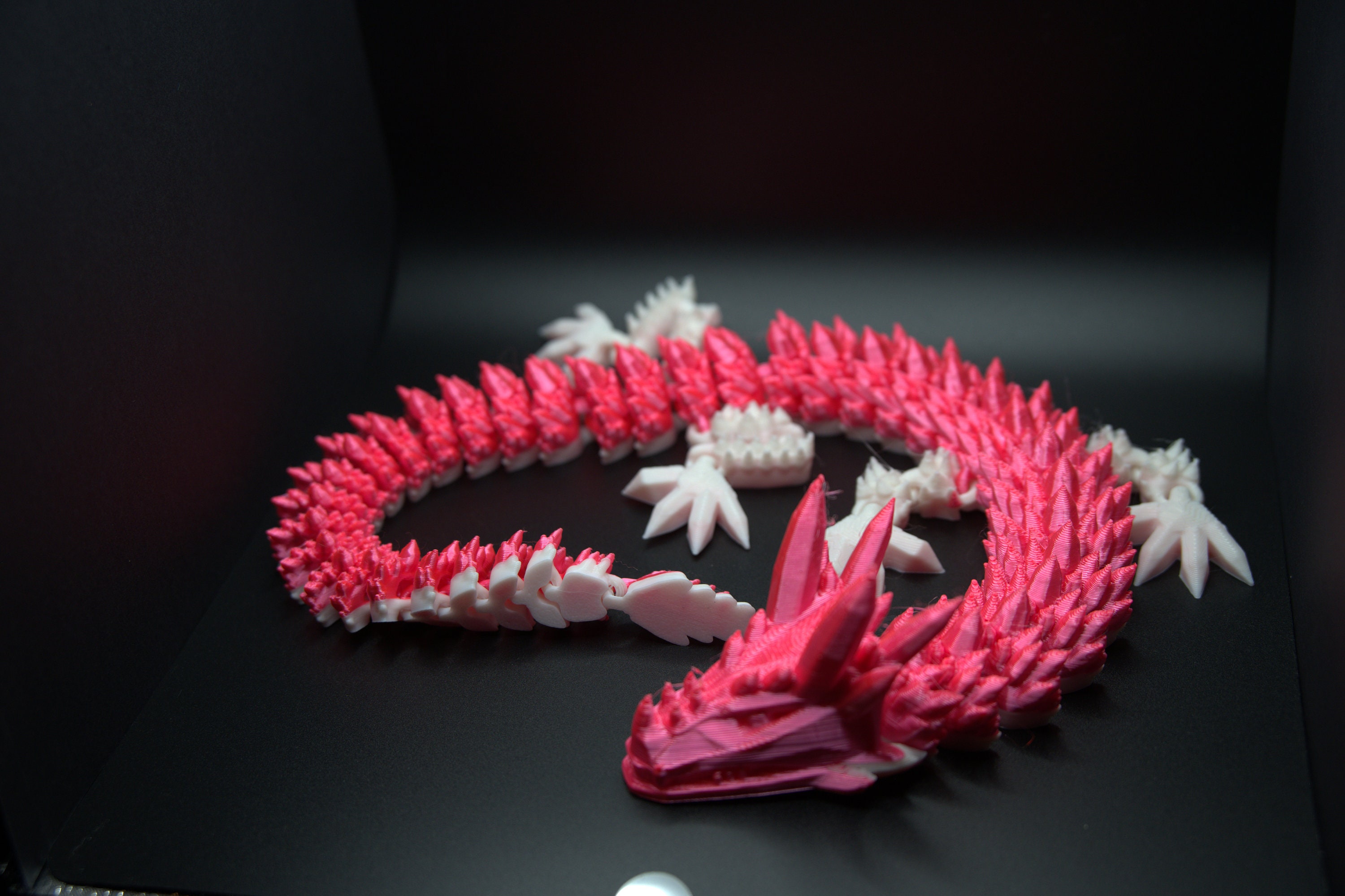 Dragon Fidget Toy, 3d Articulated Dragon, Flexible Dragon Toy, Handmade ...