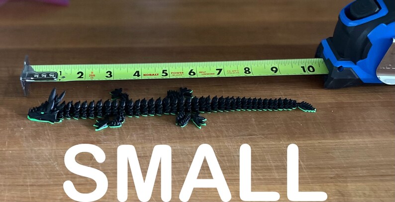 Dragon Fidget Toy, 3d Articulated Dragon, Flexible Dragon Toy, Handmade ...