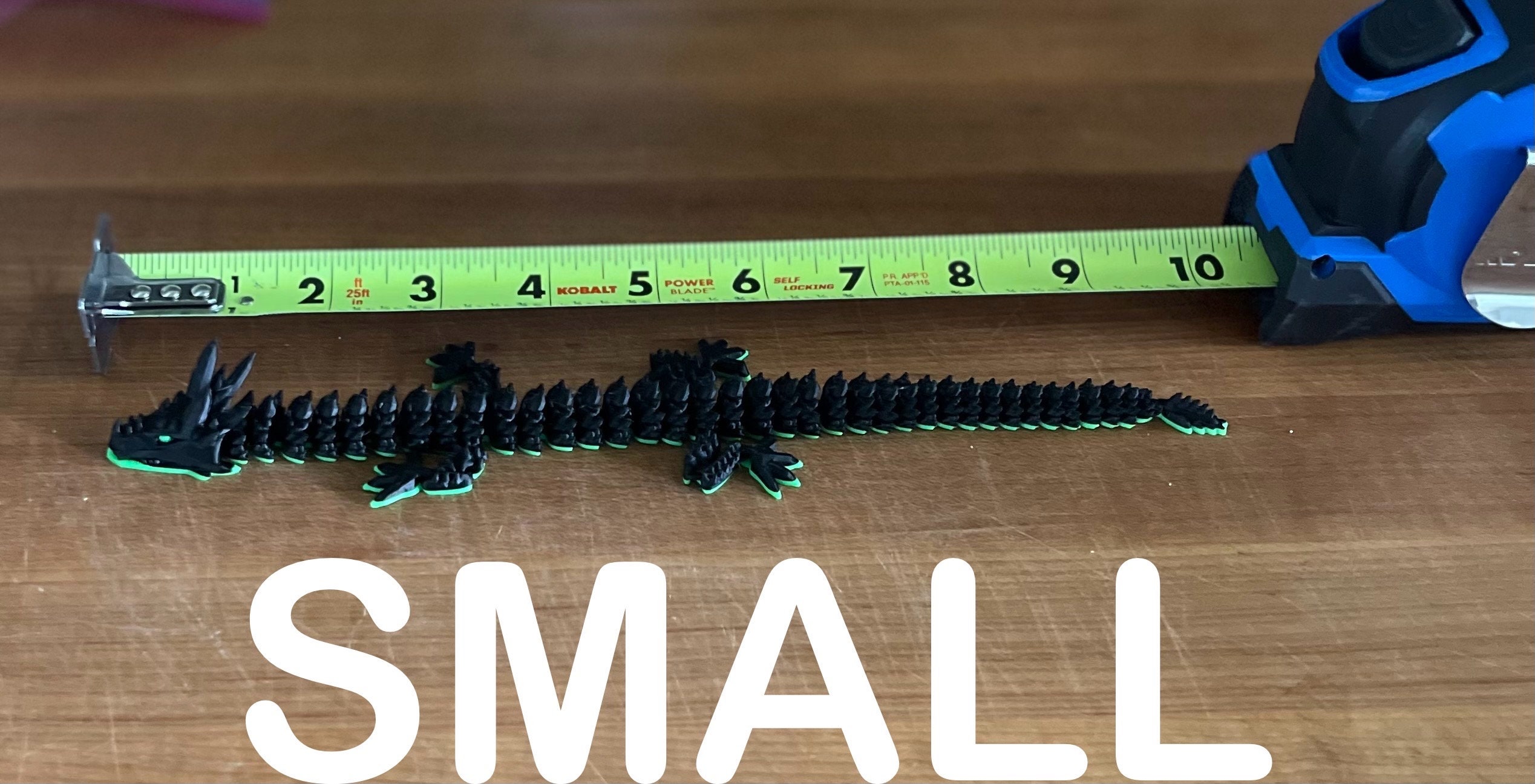 Dragon Fidget Toy, 3d Articulated Dragon, Flexible Dragon Toy, Handmade ...