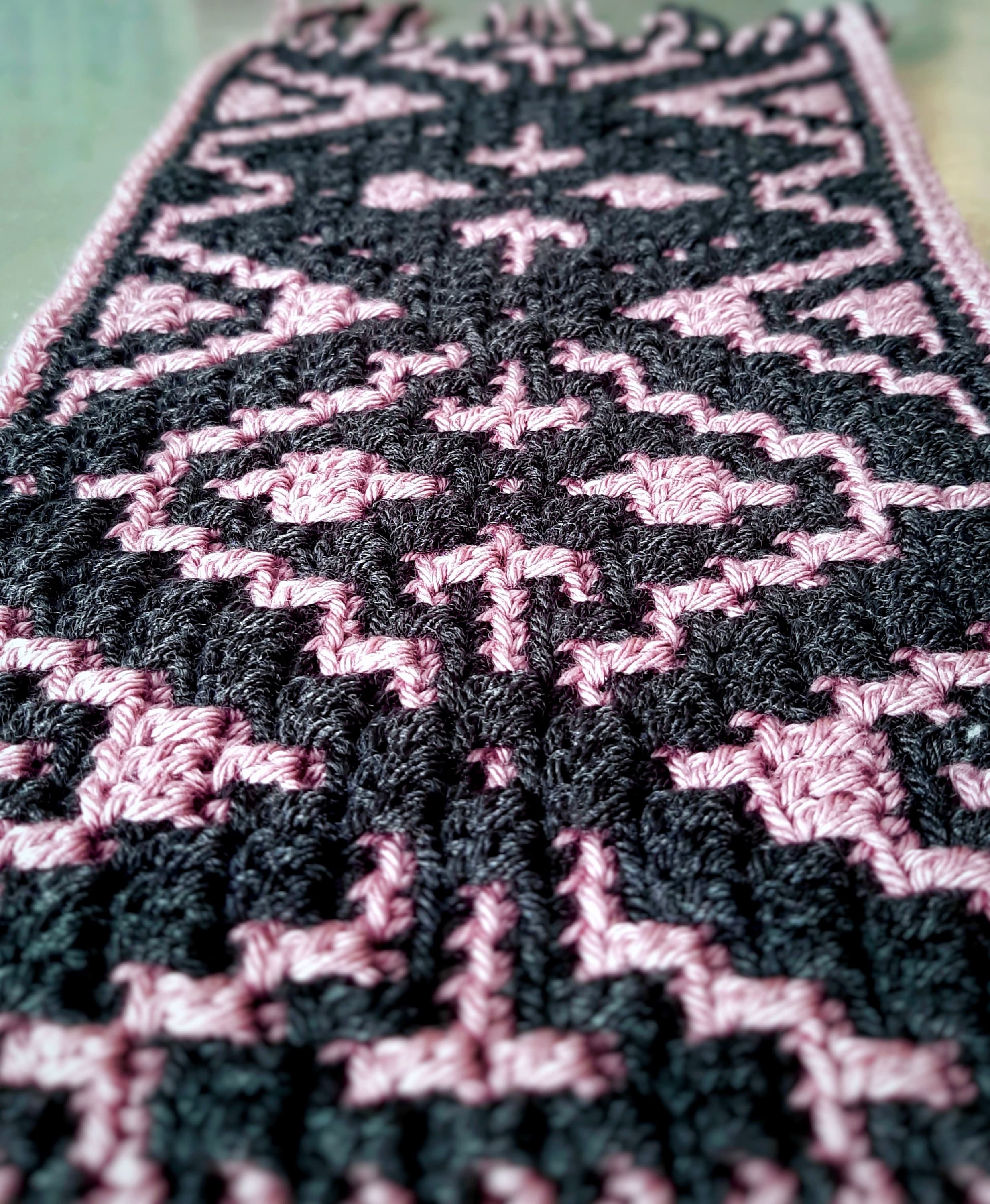 Lisane Overlay Crochet PATTERN Mosaic Crochet Overlay - Etsy