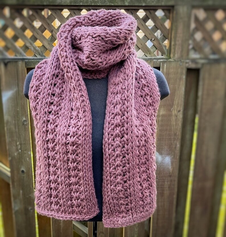 Tunisian Crochet PATTERN Shiloh Tunisian Scarf Crochet - Etsy Tunisian Crochet PATTERN Shiloh Tunisian Scarf Crochet - Etsy