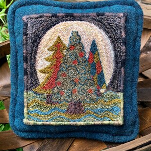 Moon Trees- Punch Needle Pattern - Etsy