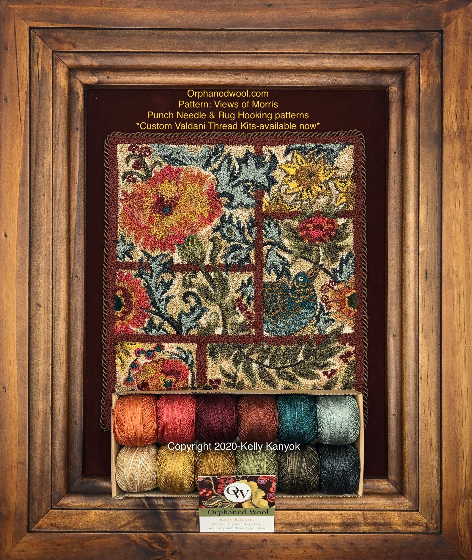Views of Morris- Punch Needle Pattern - Etsy