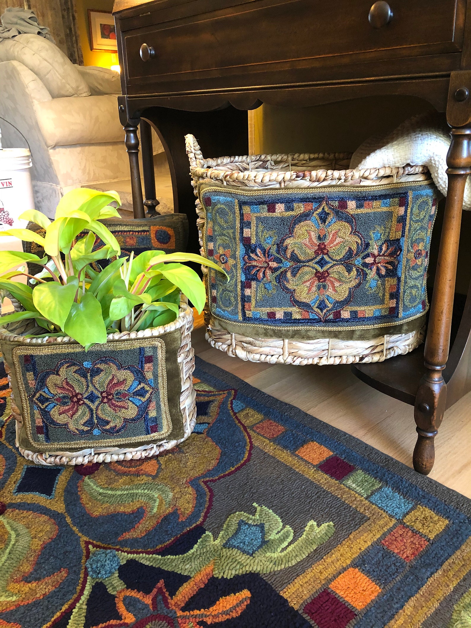 Reflection Punch Needle Pattern - Etsy