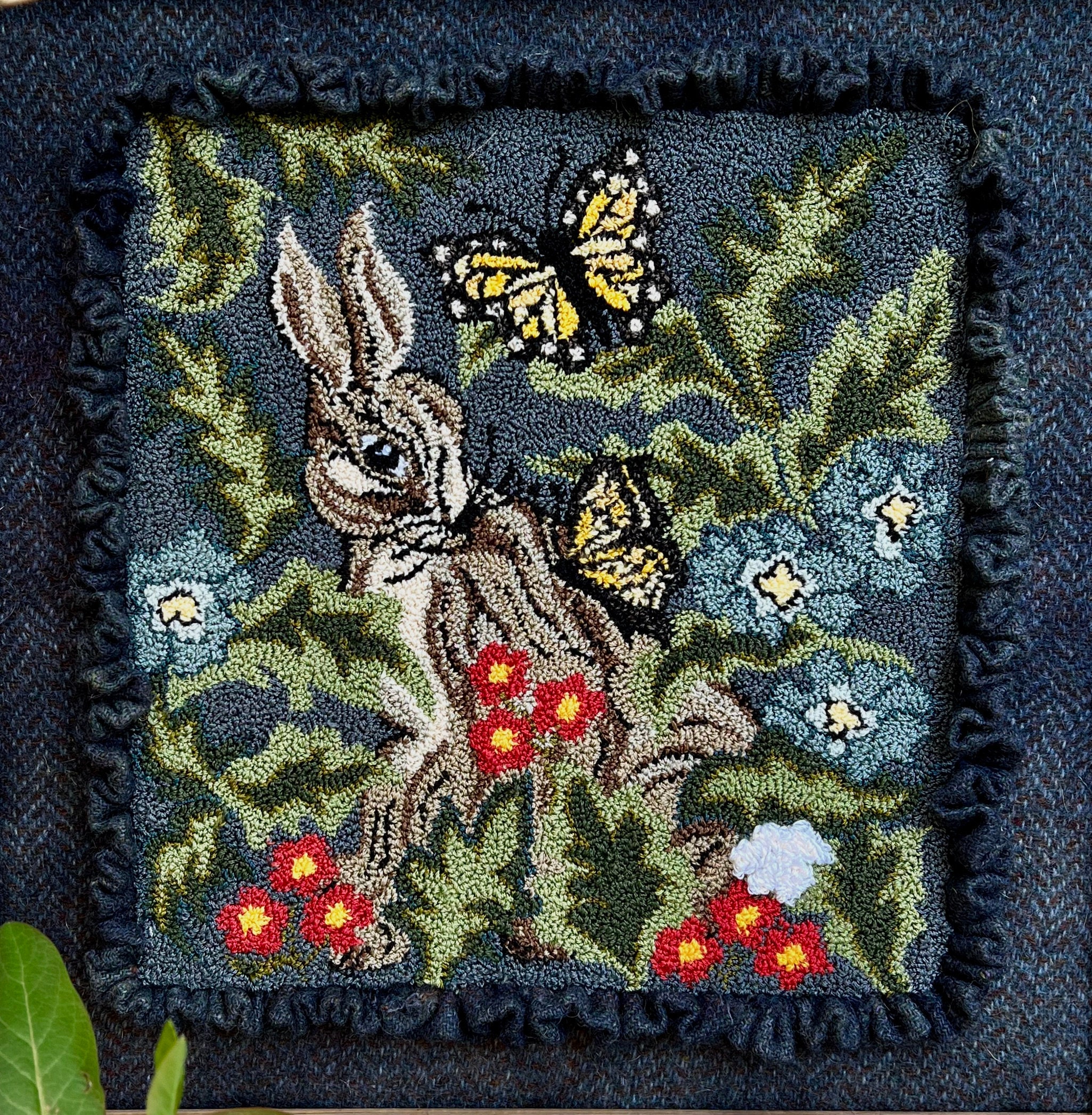 Hare With Friends- Punch Needle Pattern - Etsy