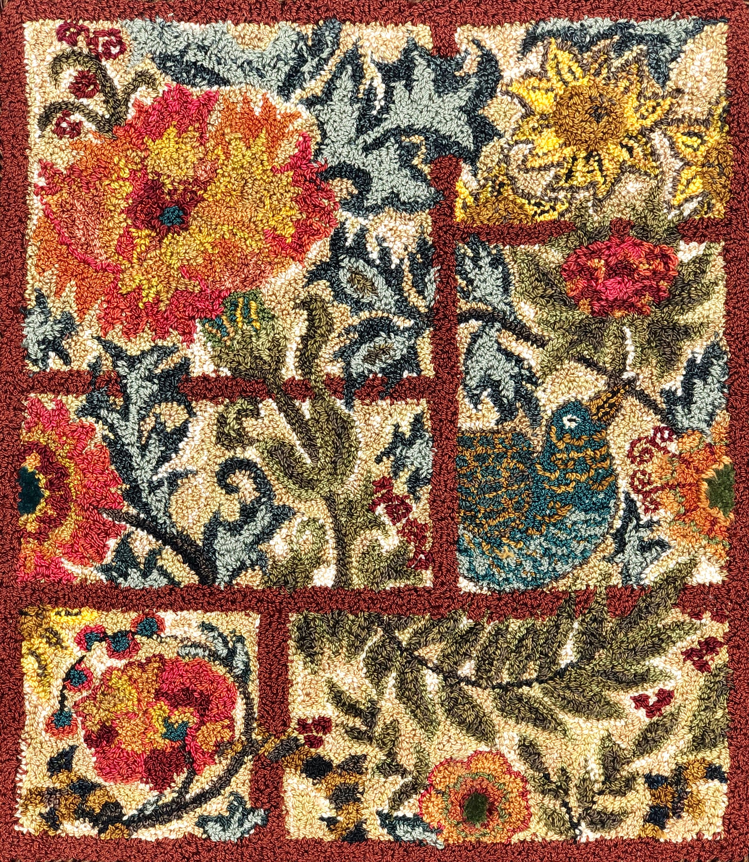 Views of Morris - Punch Needle Pattern (instant PDF Download) - Etsy