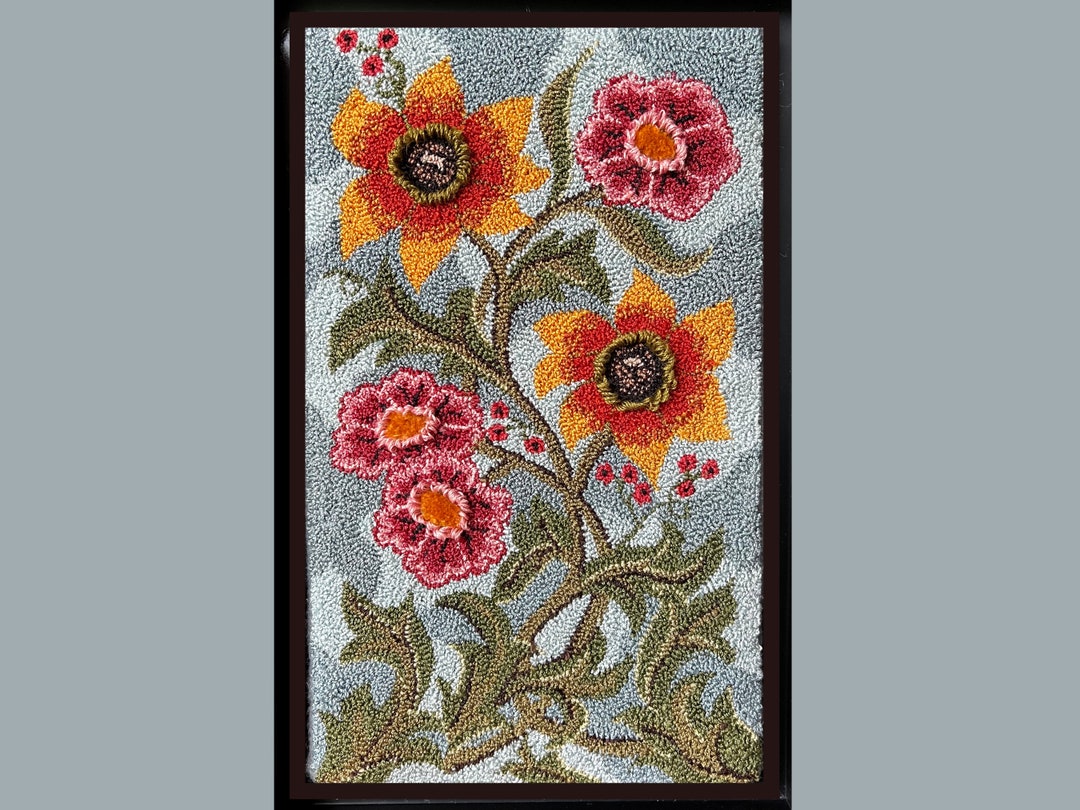 Autumn Sky- Punch Needle Pattern - Etsy