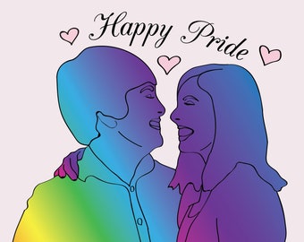Pride Custom Portrait - Etsy