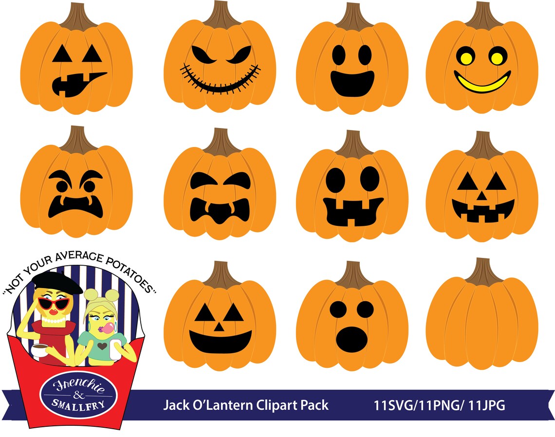 Jack O' Lantern Halloween Clipart, Halloween Pumpkin Clipart, Halloween ...