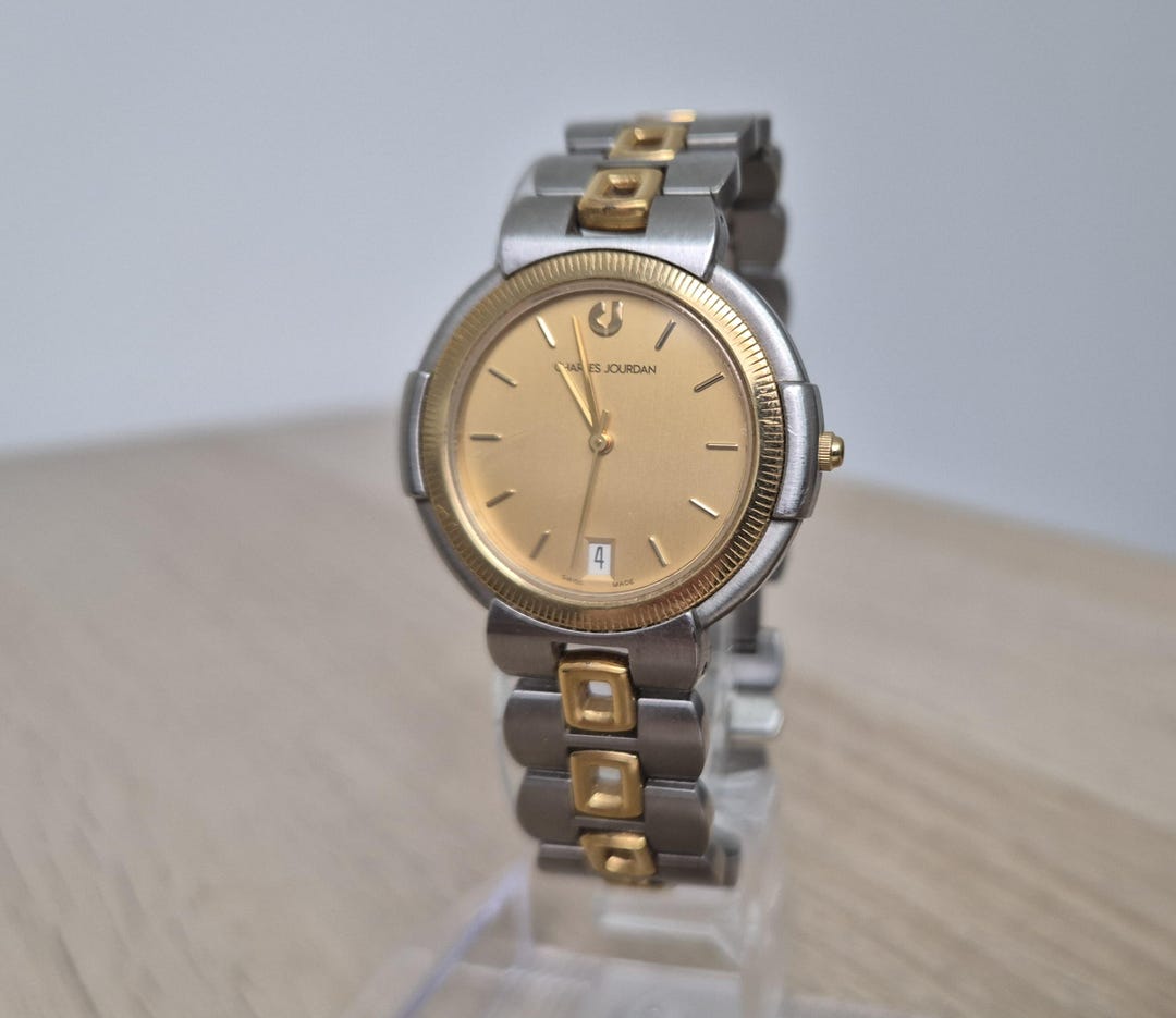 Charles Jourdan Quartz Watch, Gold-plated, Silver-plated, Chic Style ...
