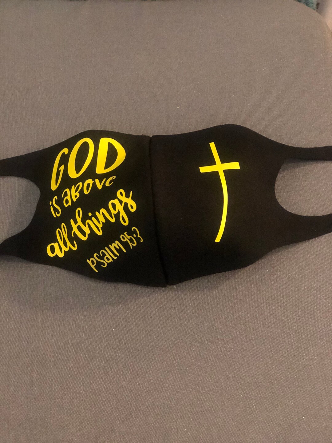 God is Above All Things Mask - Etsy