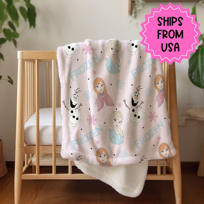 Pink Elsa Bedding - Etsy