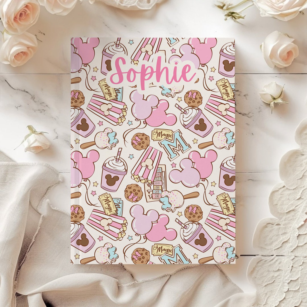 Personalized Disney Park Autograph Book, Magical Disney Autograph Book ...