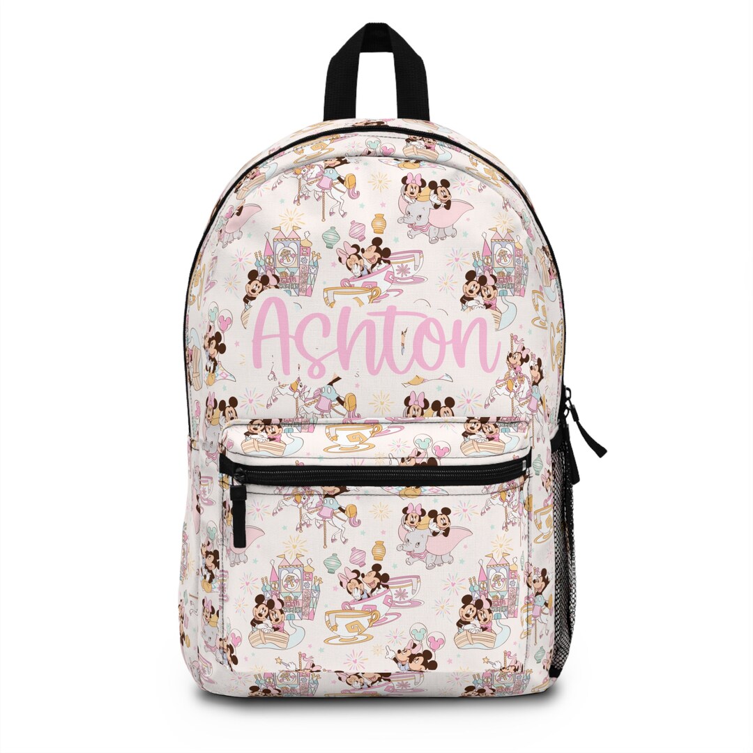 Personalized Backpack Disney, Back to School Girls Bag Kids Toddler ...