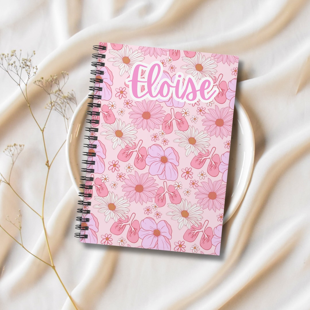 Pink Nursing Spiral Notebook, Notebook for Nursing Student, Clinical ...