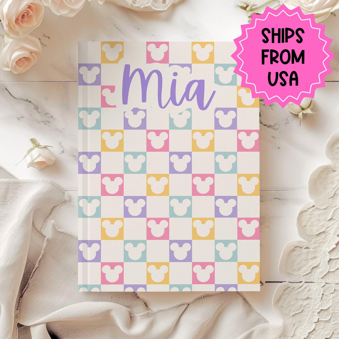 Personalized Magical Autograph Book, Mouse Autograph Book, Mouse ...