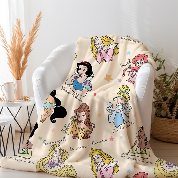 Princess Blanket - Etsy