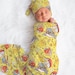 Personalized Swaddle Pikachu Pokemon Baby Cosplay, Hospital Reveal ...
