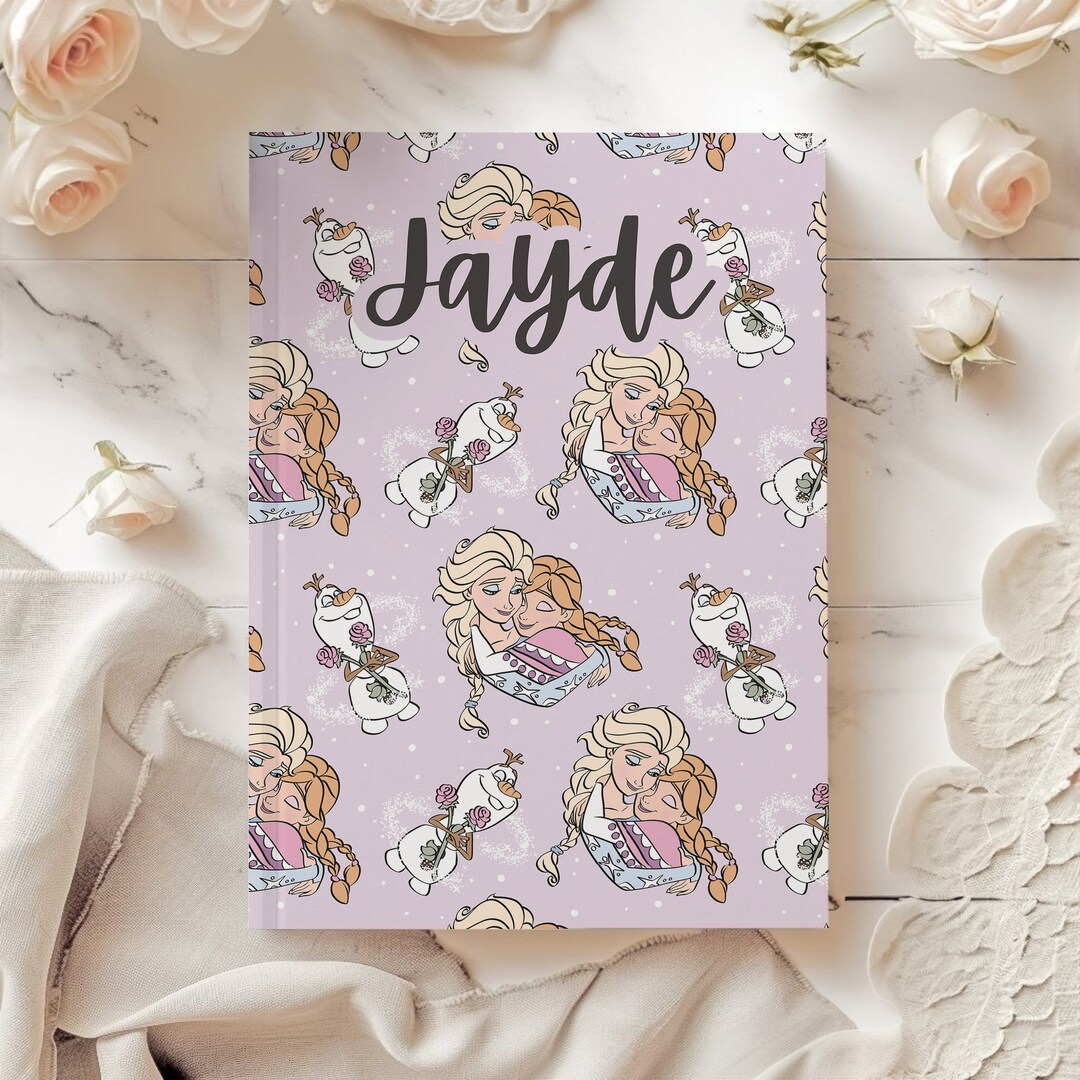 Personalized Frozen Disney Park Autograph Book, Magical Disney ...