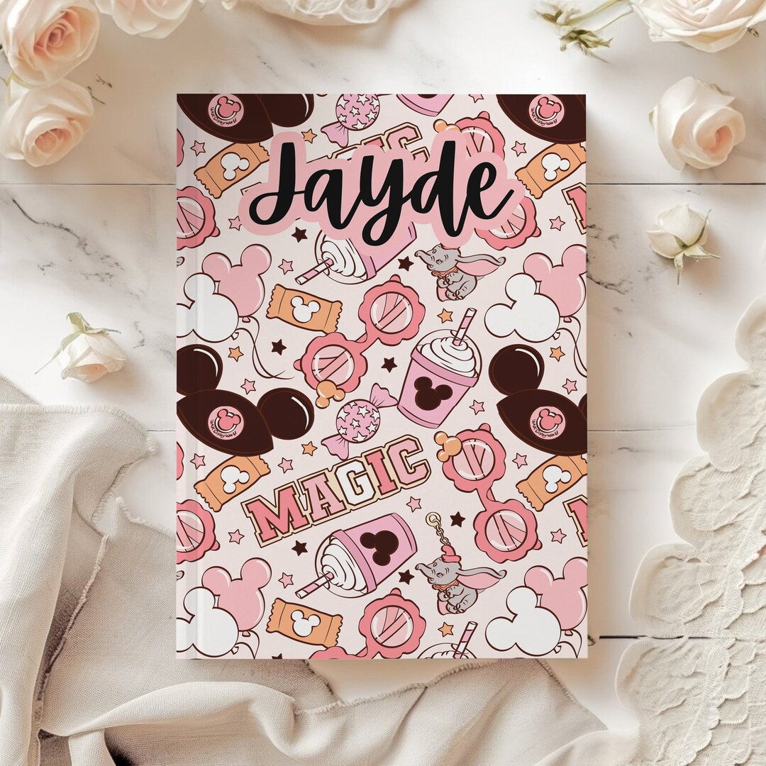 Personalized Disney Park Autograph Book, Magical Disney Autograph Book ...