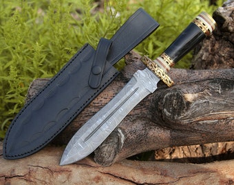 Pommel Knife Brass - Etsy