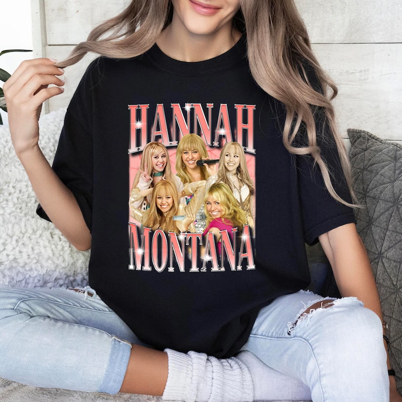 Retro Hannah Montana Png, Hannah Montana Vintage Shirt,hannah Montana T ...