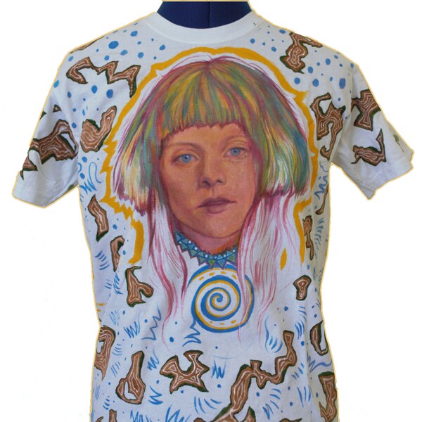 Hand Painted T Shirt - Etsy