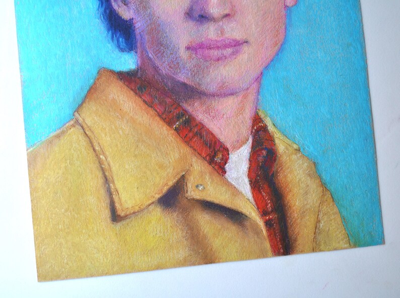 Clark Kent Art. Tom Welling Portrait. Smallvile Artwork. Smallville's ...