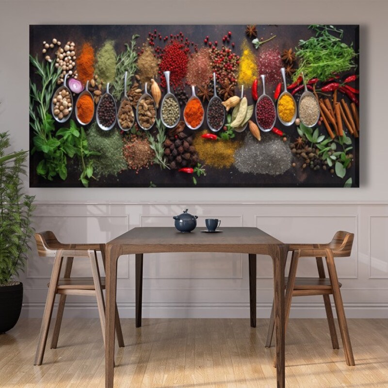 Spices Wall Art - Etsy